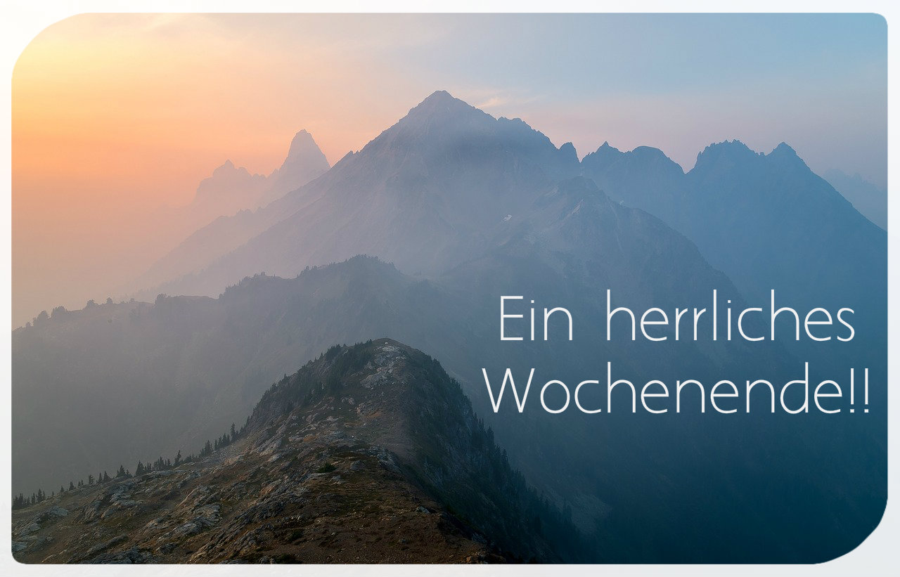 Schönes Wochenende | Buchnotizen